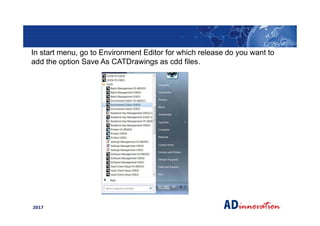 Catdrawings save as cdd files. | PDF