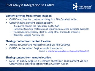 Partner webinar featuring CatDV | PPTX