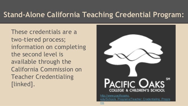 Ca Teacher Credentialing Pacific Oaks College ca-teacher-credentialing-pacific-oaks-college