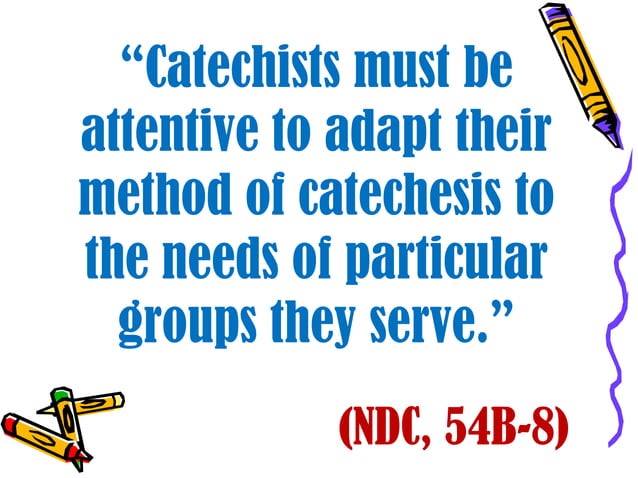 Catechetical Teaching Methodology | PDF | Christianity | Religion ...
