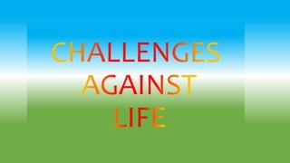 Challenges faced by teenagers and other young people | PPTX