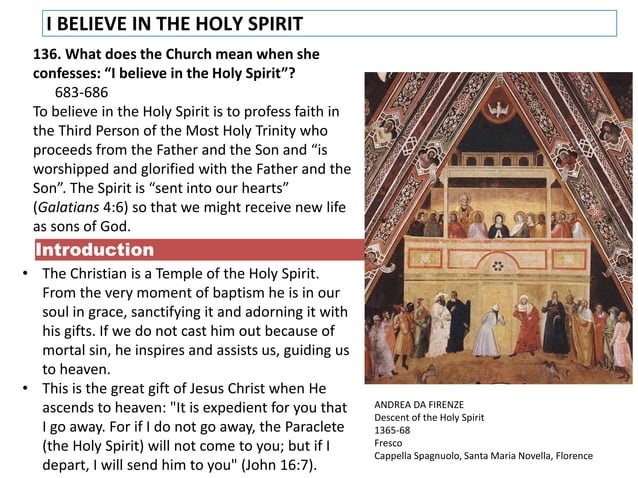 Catechism_17_I believe in the Holy Spirit.pptx