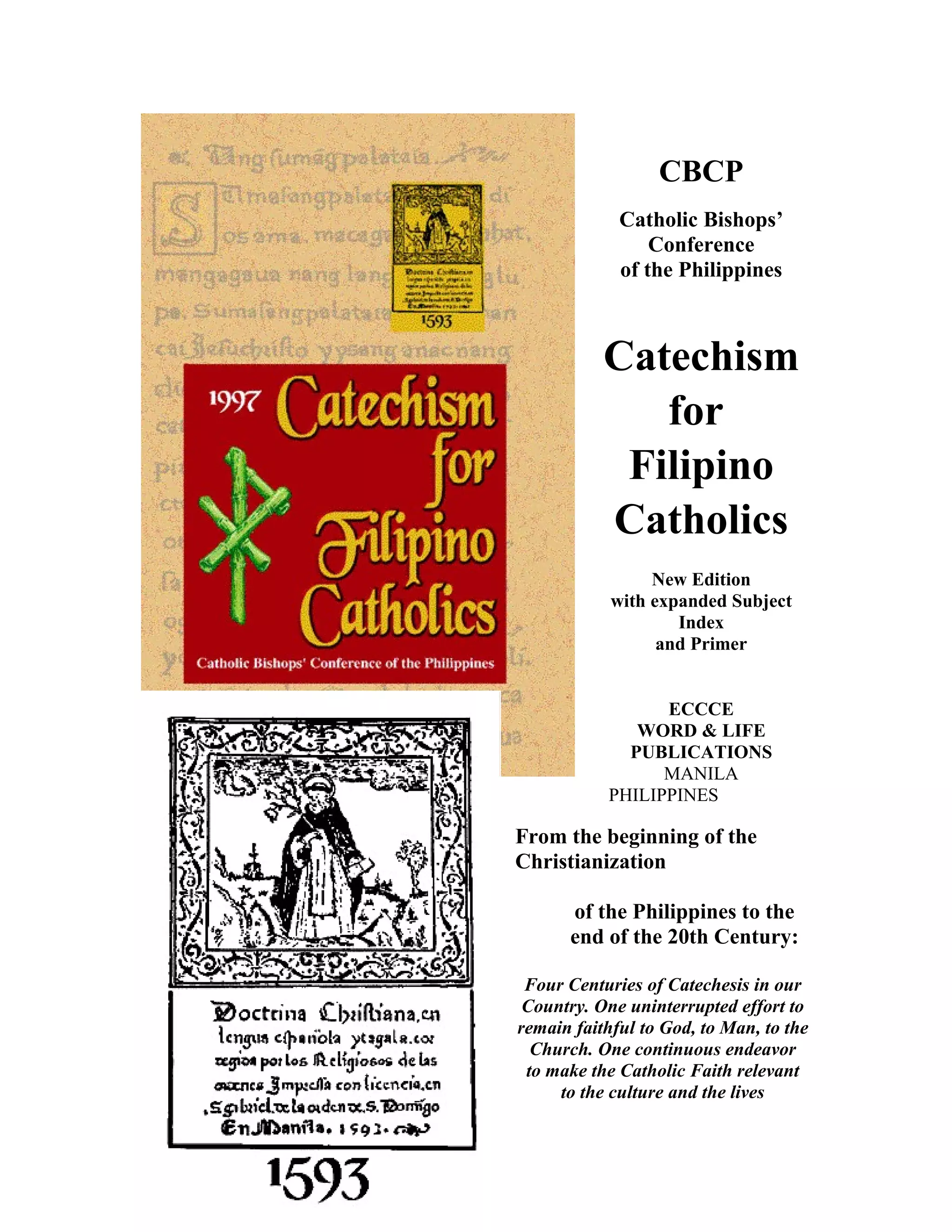 Catechism for filipino catholics (cfc) | DOC