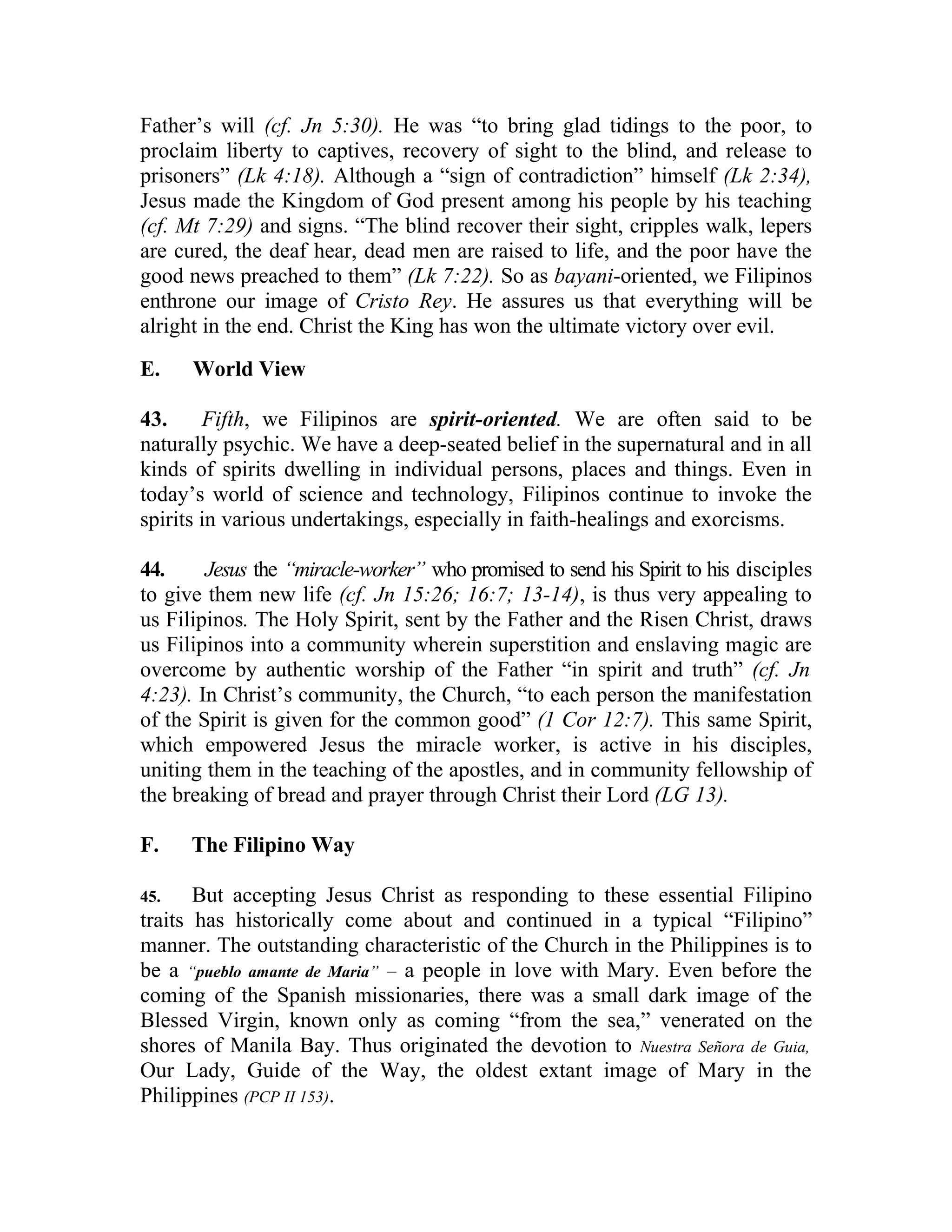 Catechism for filipino catholics (cfc) | DOC