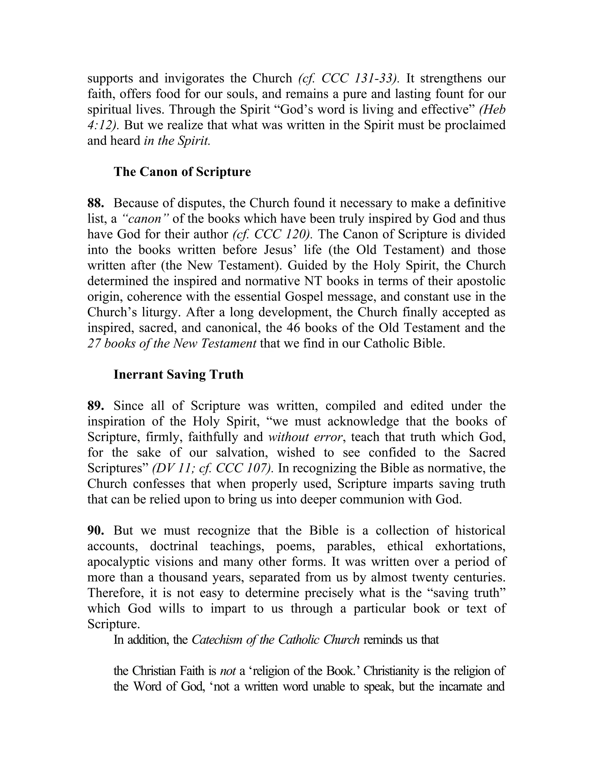 Catechism for filipino catholics (cfc) | DOC