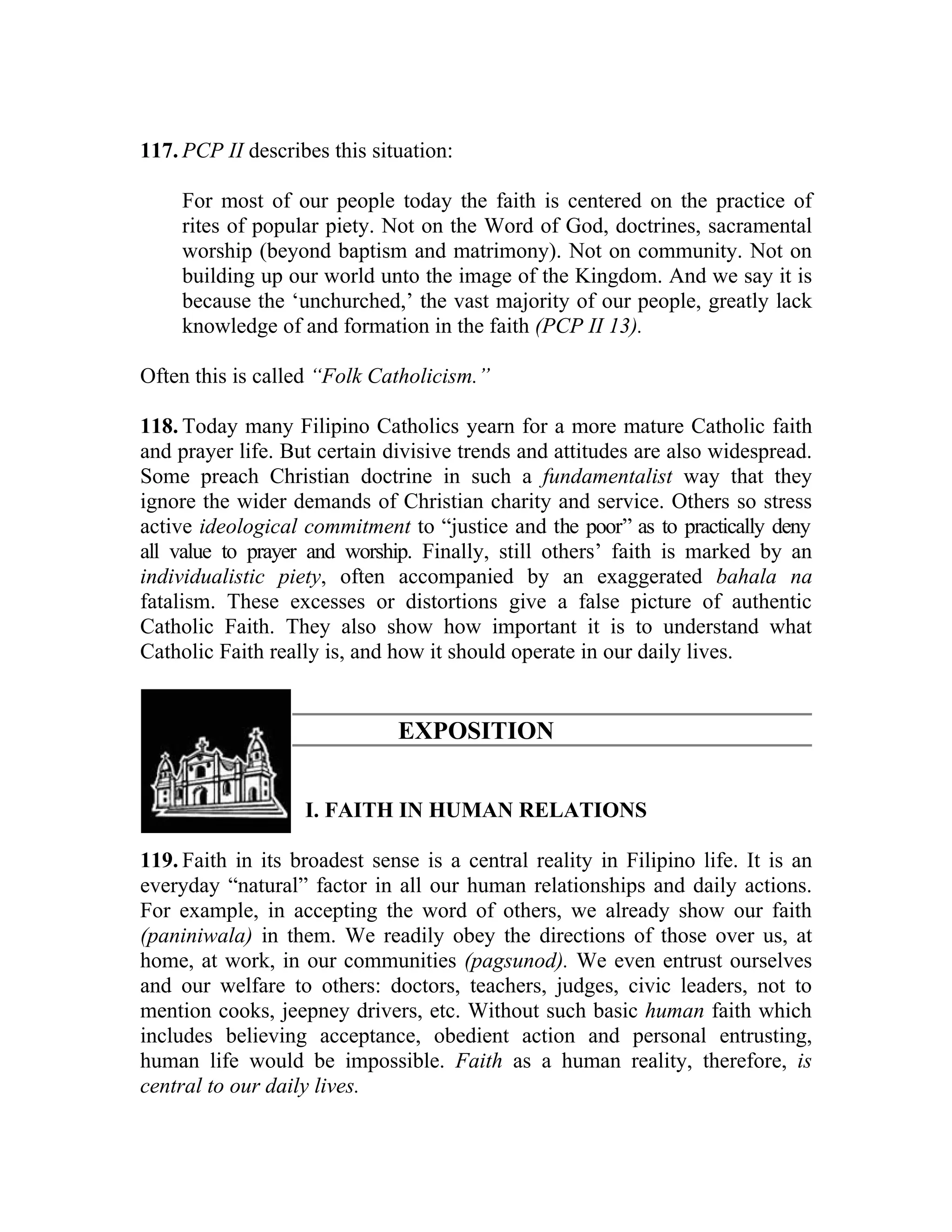 Catechism for filipino catholics (cfc) | DOC