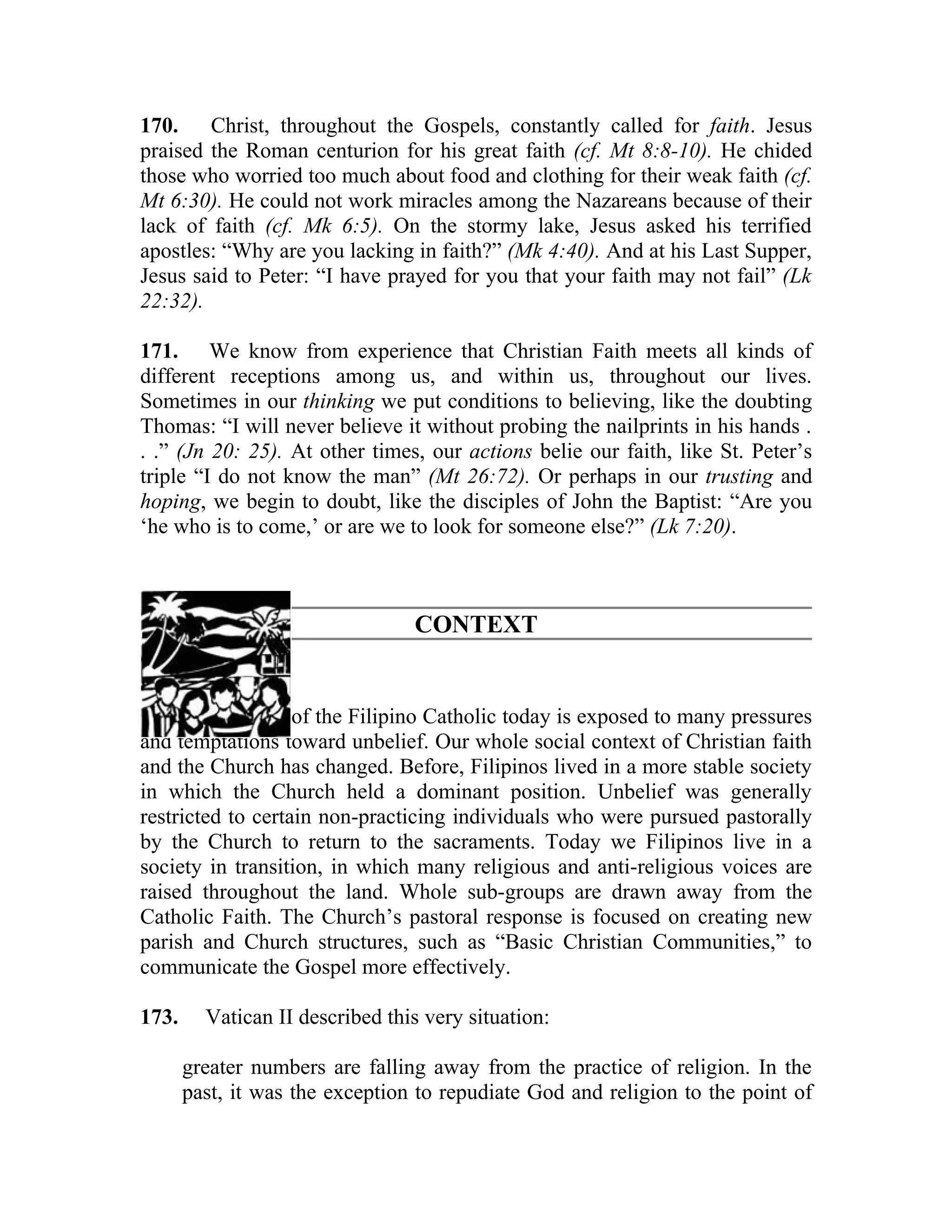 Catechism for filipino catholics (cfc) | DOC