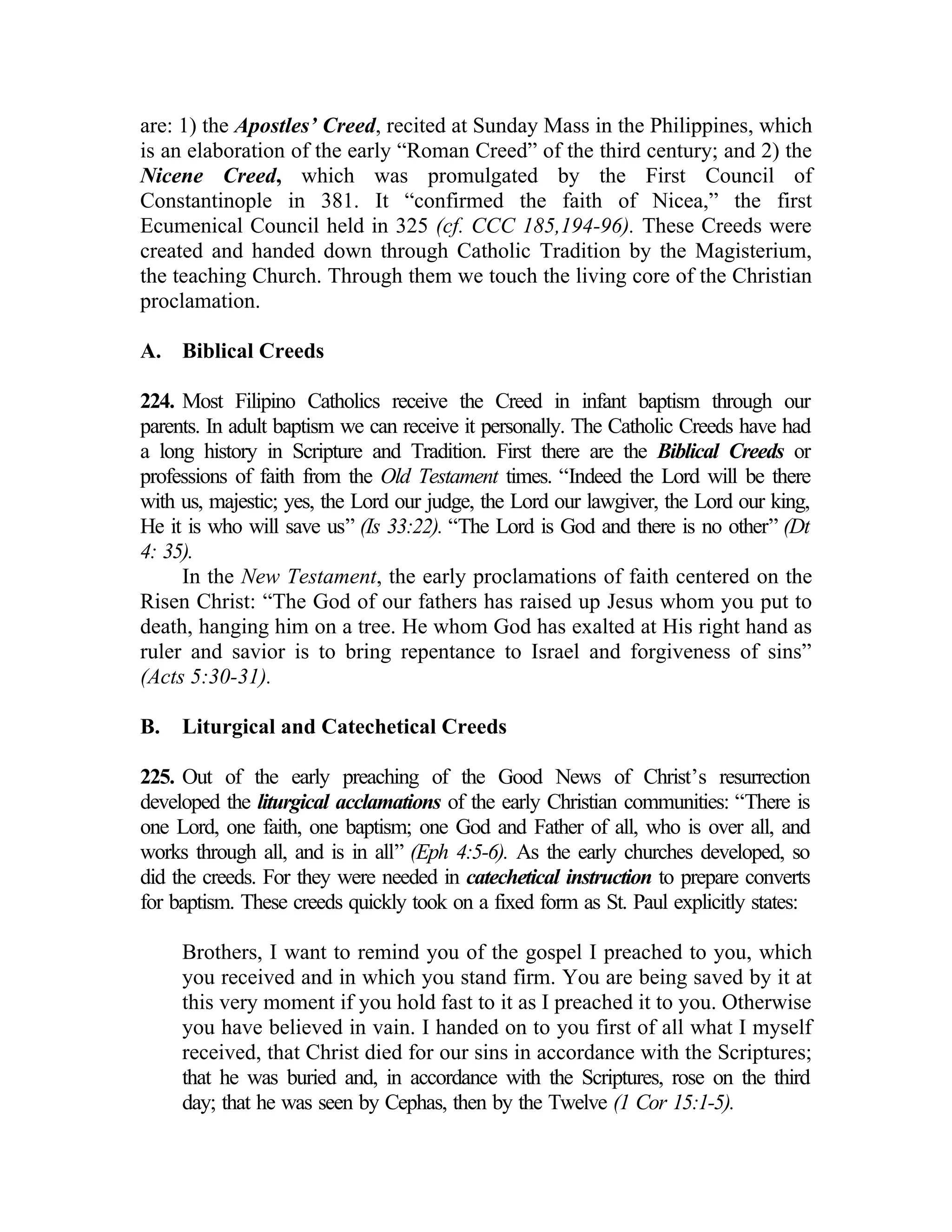 Catechism for filipino catholics (cfc) | DOC