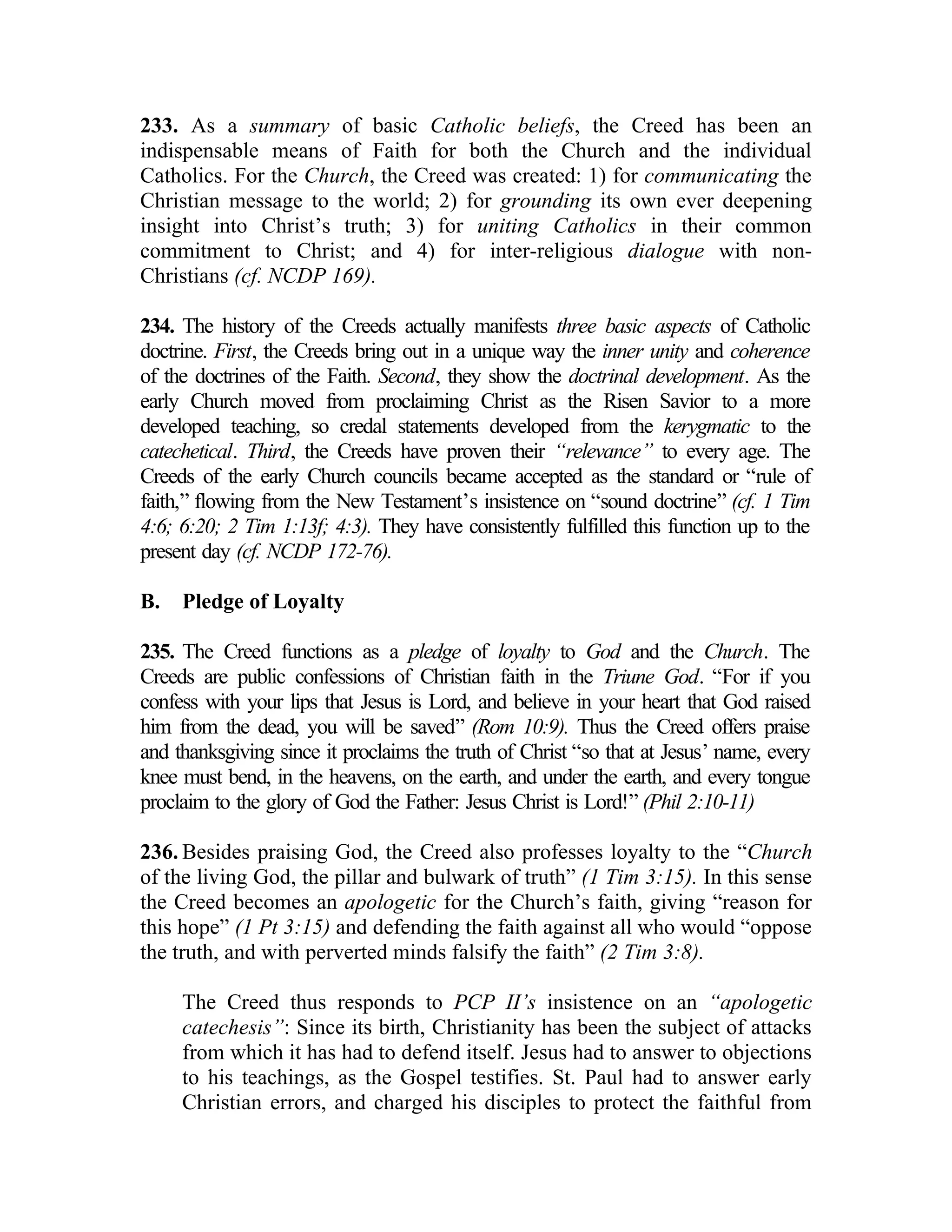 Catechism for filipino catholics (cfc) | DOC