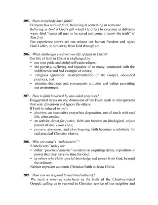 Catechism for filipino catholics (cfc) | PDF