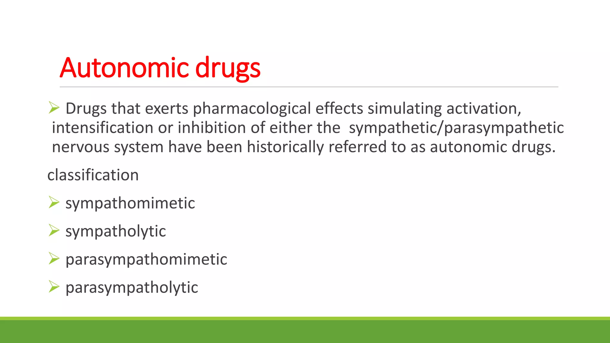 Catecholamines & noncatecholamines | PPTX