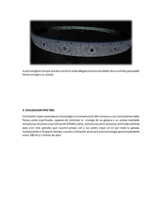 Categorias de alienigenas en el universo | DOCX