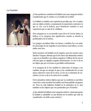 CATEGORÍAS DE LA ESTÉTICA | PDF