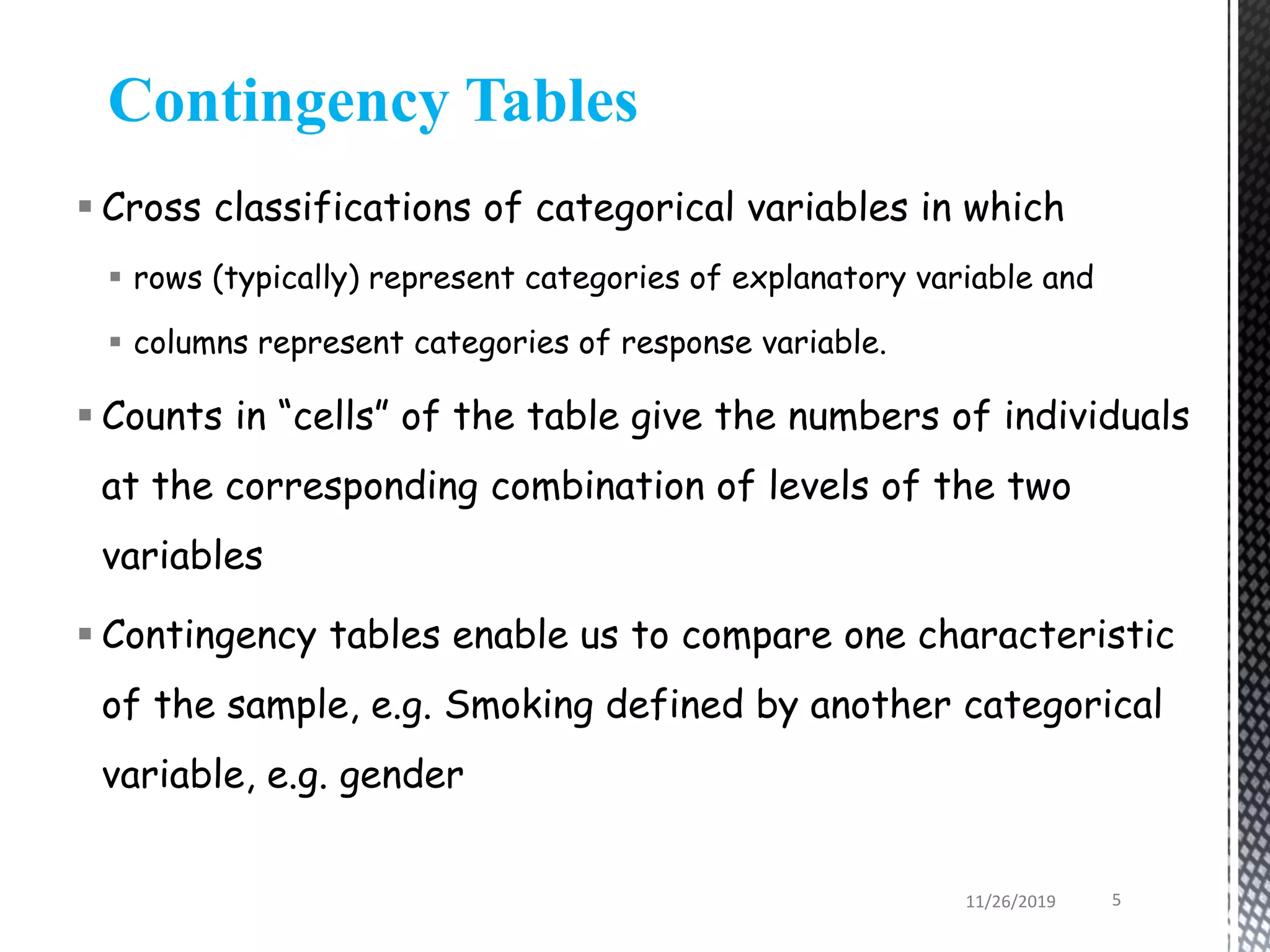 Categorical data analysis | PDF
