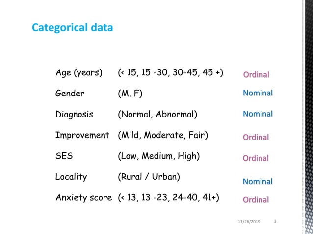 Categorical data analysis | PDF | Science