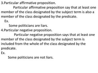 Categorical prepositions | PPTX