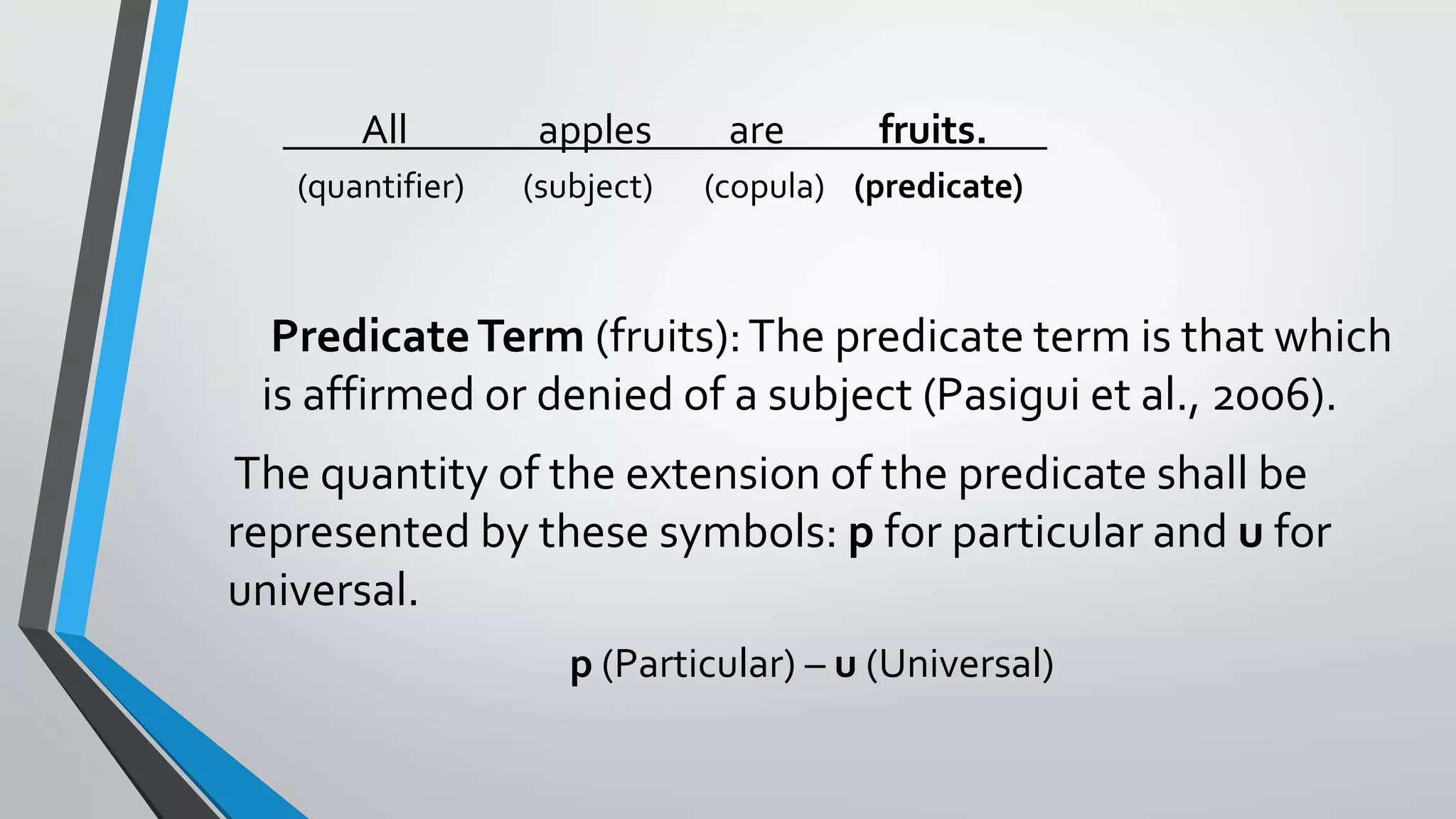 Categorical Propositions- Logic | PPTX