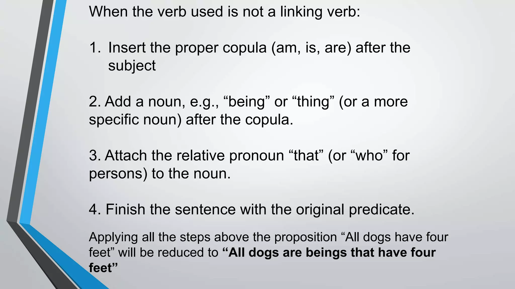 Categorical Propositions- Logic | PPTX