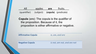 Categorical Propositions- Logic | PPTX