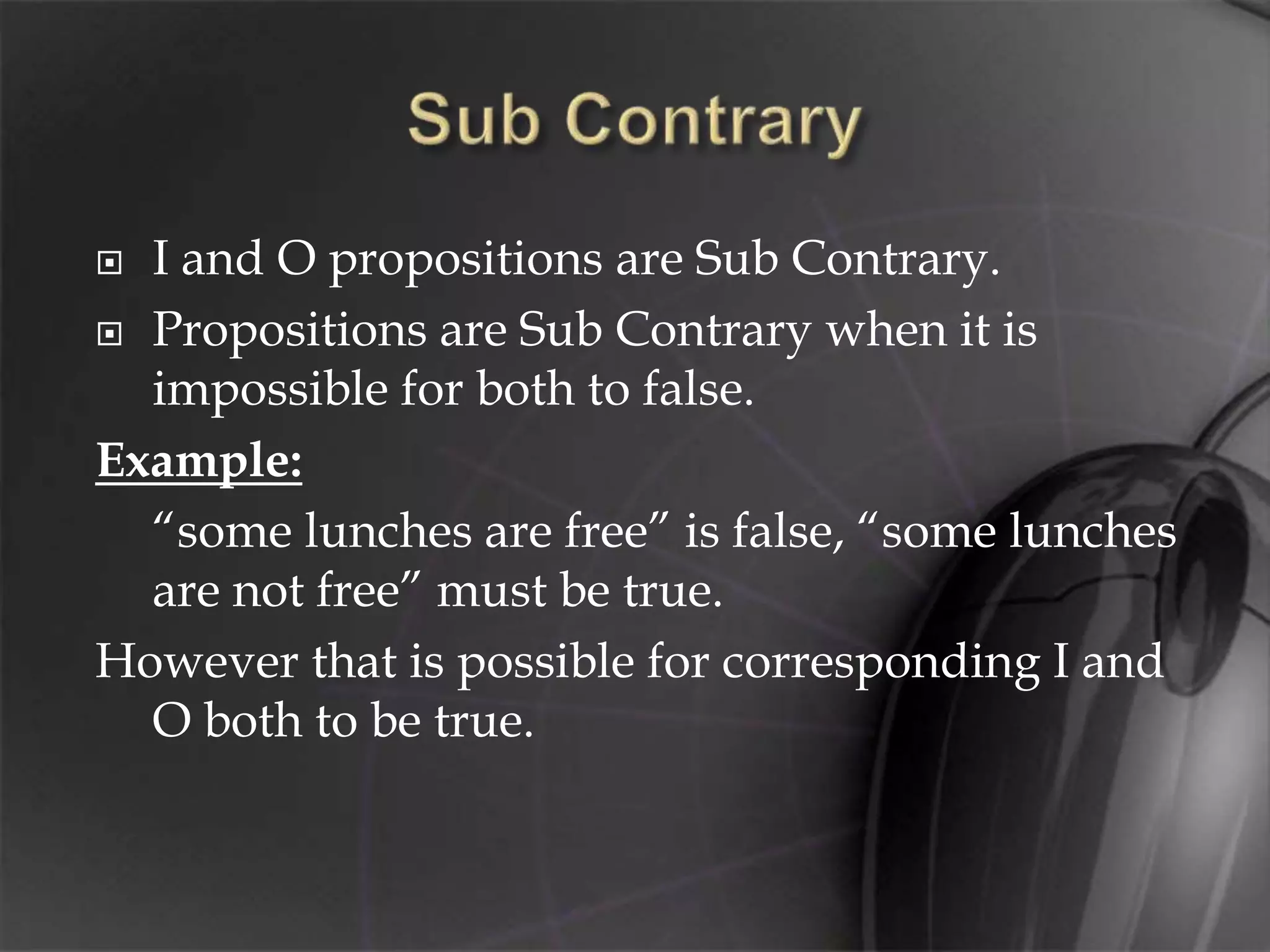 Symbolism And Diagram for Categorical Proposition | PPTX