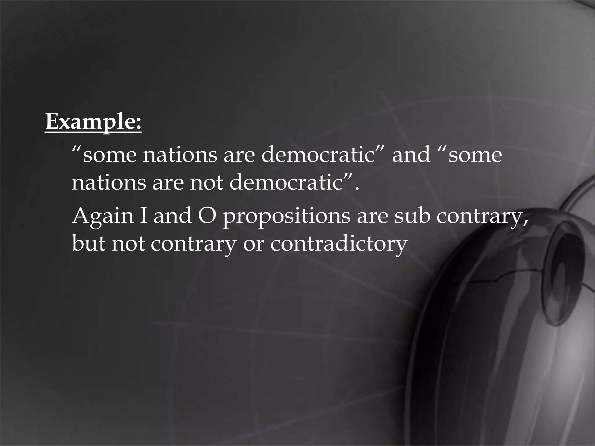 Symbolism And Diagram for Categorical Proposition | PPTX