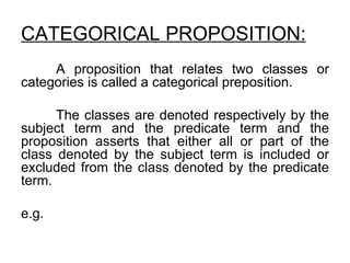 Categorical syllogism | PPT
