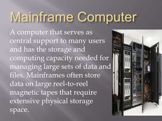 Categories of computer | PPTX