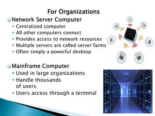 Categories of computer | PPT