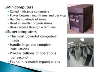 Categories of computer | PPT