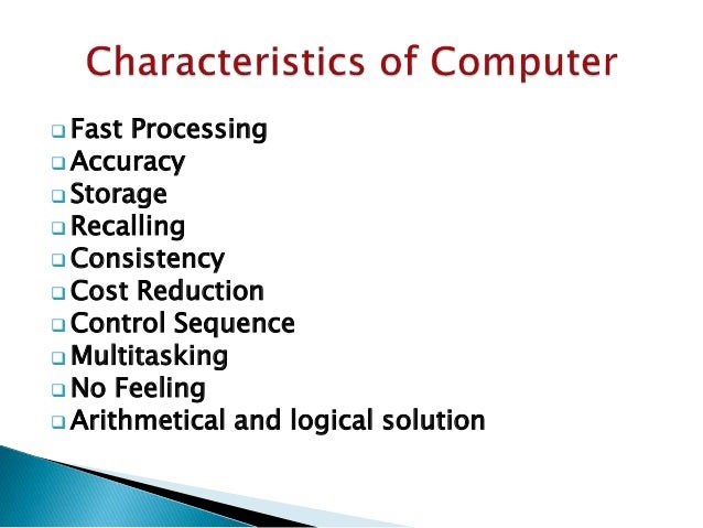 Categories of computer