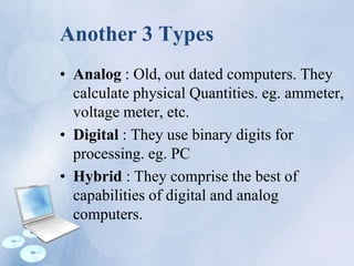 Categories_of_computer.ppt | Laptops | Computing