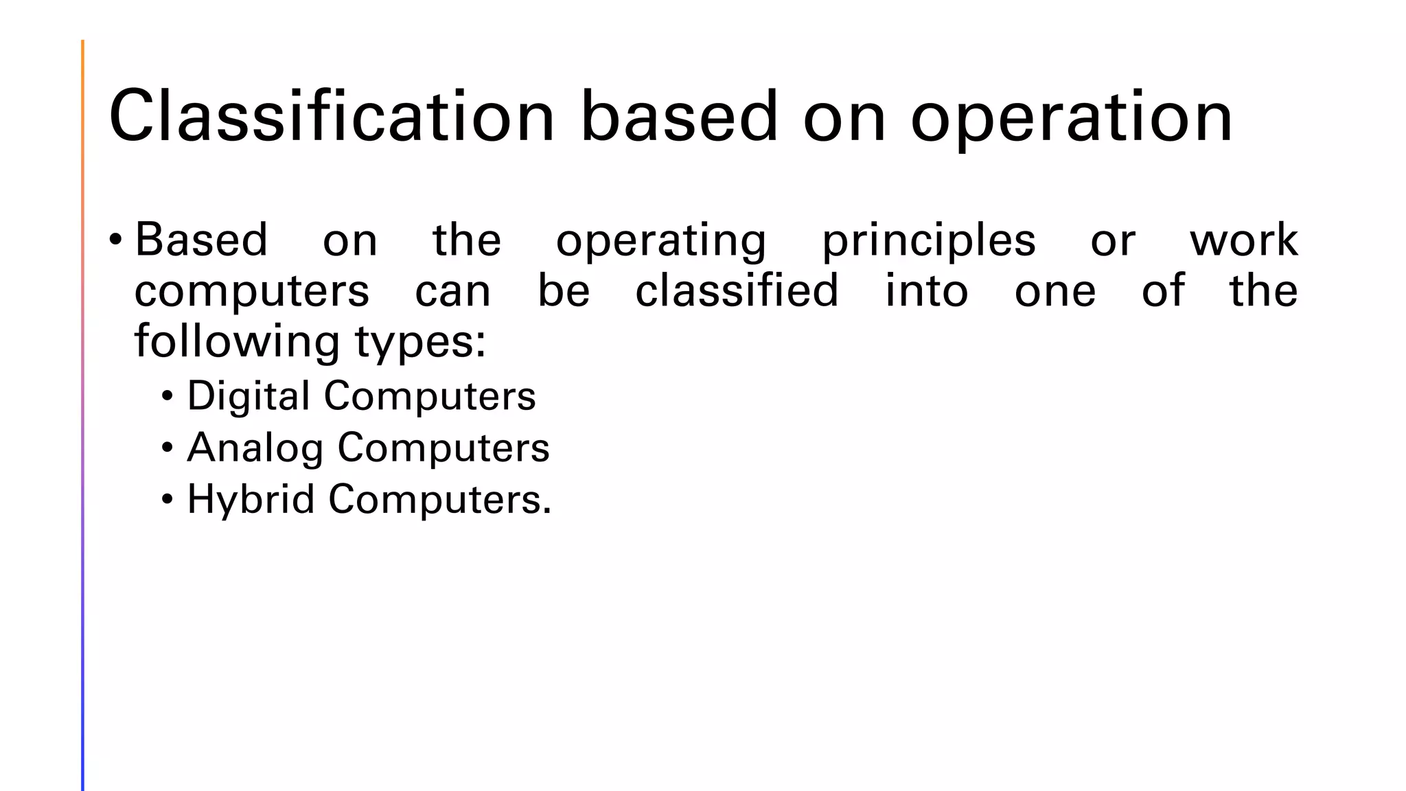 Categories of computer | PDF