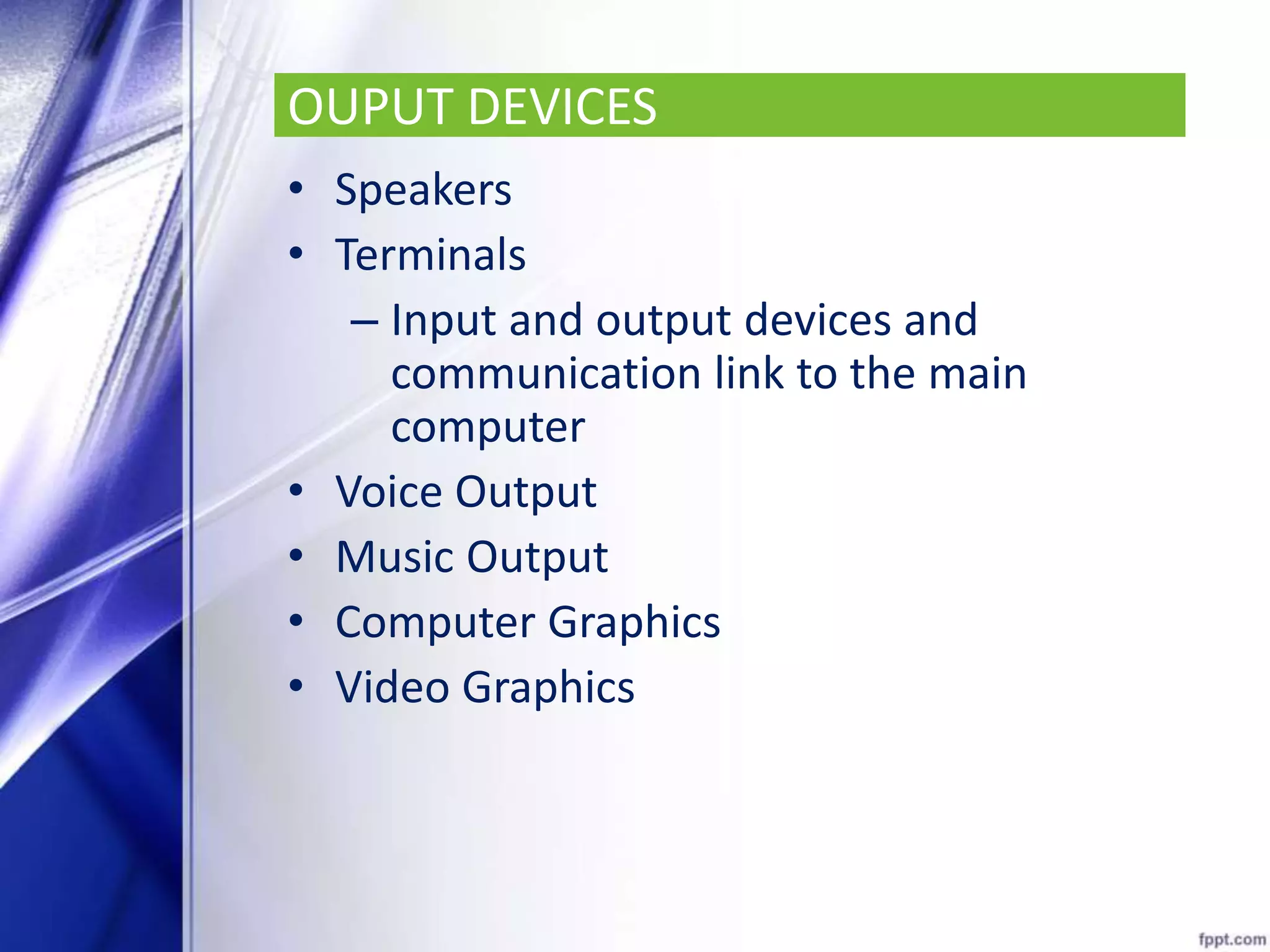 Categories of Computer Hardware | PPTX
