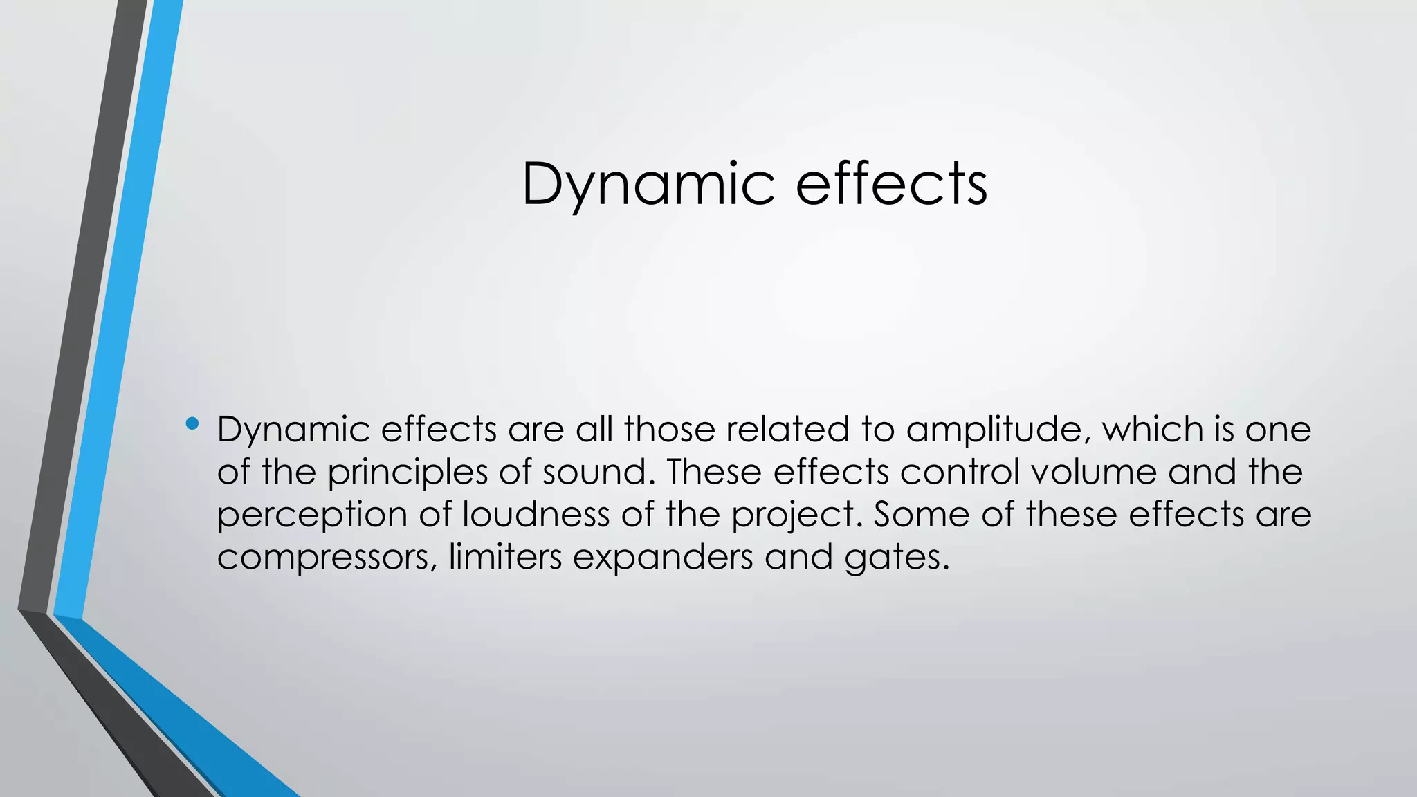 Categories of effects | PPTX