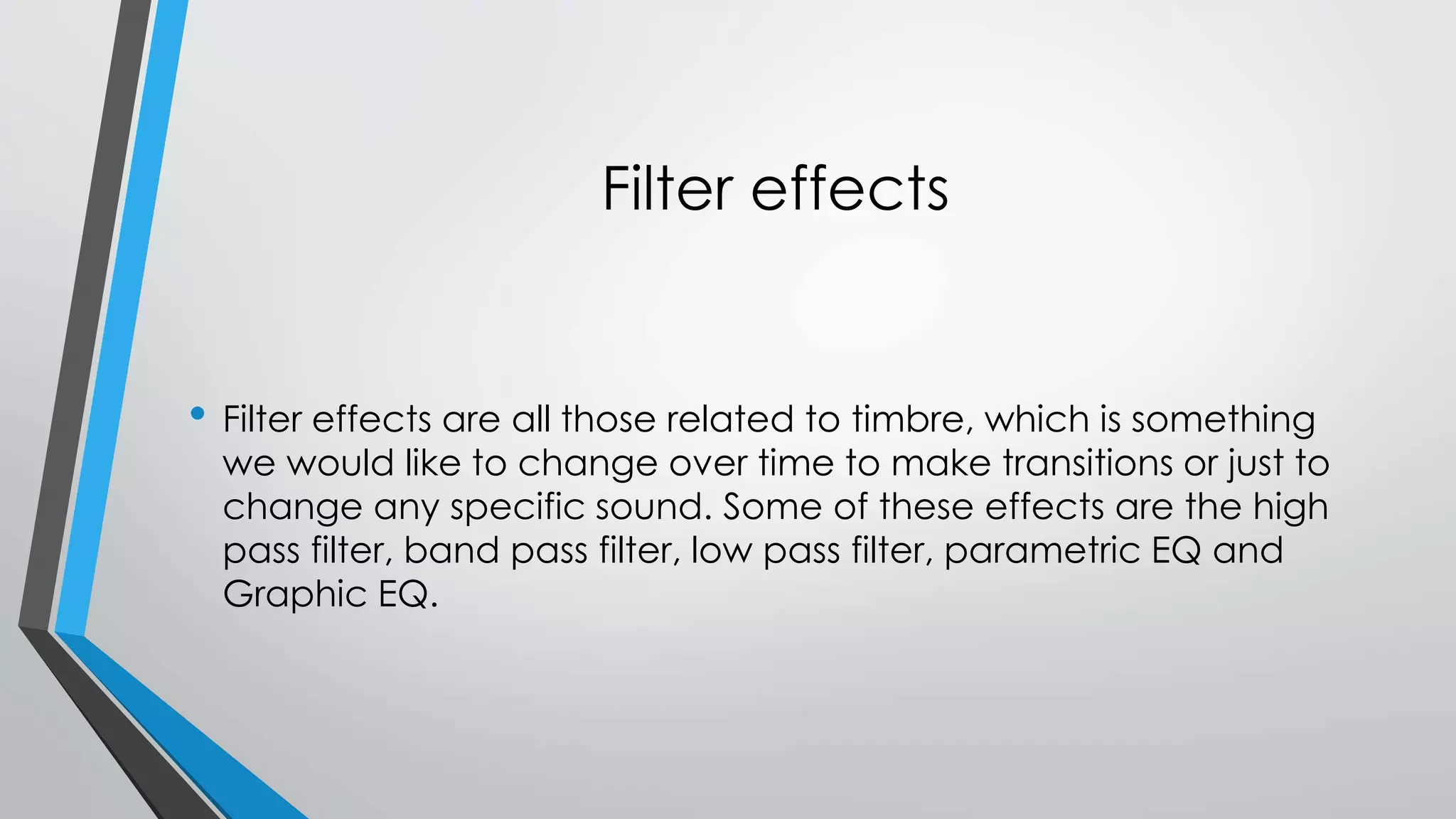 Categories of effects | PPT