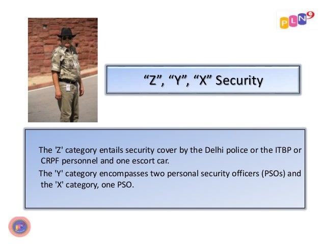 Categories of Indian Security Services