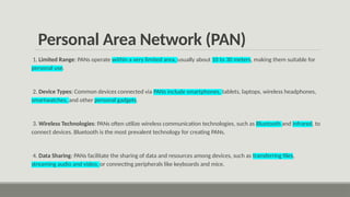 Categories of Computer Networking- LAN, WAN, MAN, PAN | PPTX | Computer ...