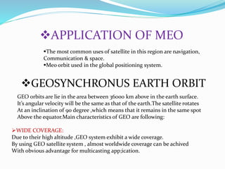 Categories of satellite | PPTX