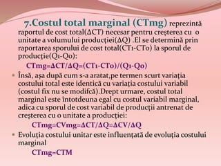 Categorii de cost | PPTX