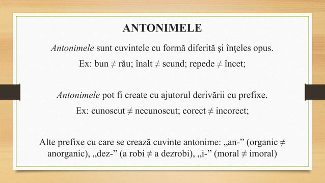 categorii_semantice.pptx gramatica limbii romane | PPT