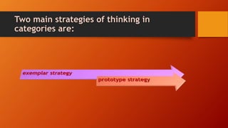 Categorisation in human brain | PPSX