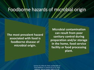 Categorization of risks and benefits (food additives) | PPSX