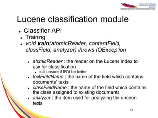 Text categorization with Lucene and Solr | PDF | Search | Internet
