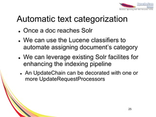 Text categorization with Lucene and Solr | PDF | Search | Internet