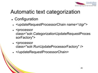 Text categorization with Lucene and Solr | PDF | Search | Internet