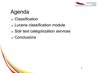 Text categorization with Lucene and Solr | PPT