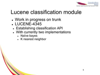 Text categorization with Lucene and Solr | PPT