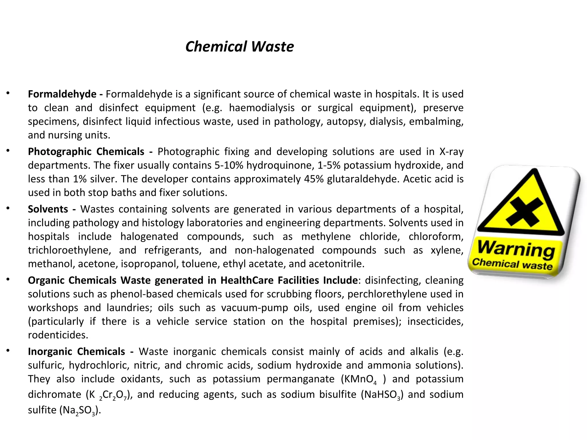 Categorizing anddisposing healthcare wastes | PPT