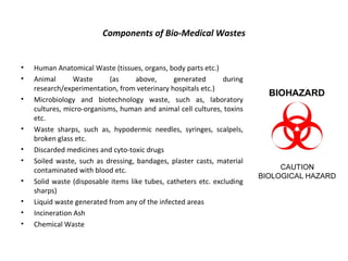 Categorizing anddisposing healthcare wastes | PPT