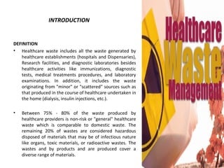 Categorizing anddisposing healthcare wastes | PPT | Infectious Diseases ...